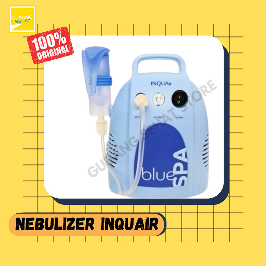 Jual NEBULIZER GEA - INQUAIR BLUESPA DEWASA DAN ANAK GEA | Shopee Indonesia