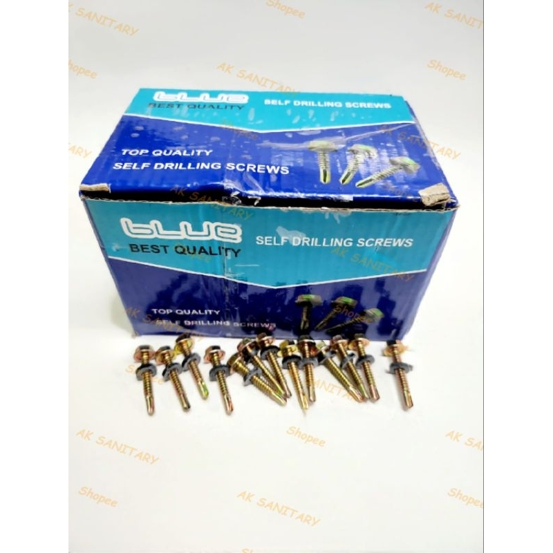 Jual Baut Roofing 12 x 20 / Baut atap 2cm / Skrup Baut Roofing 12x20 ...