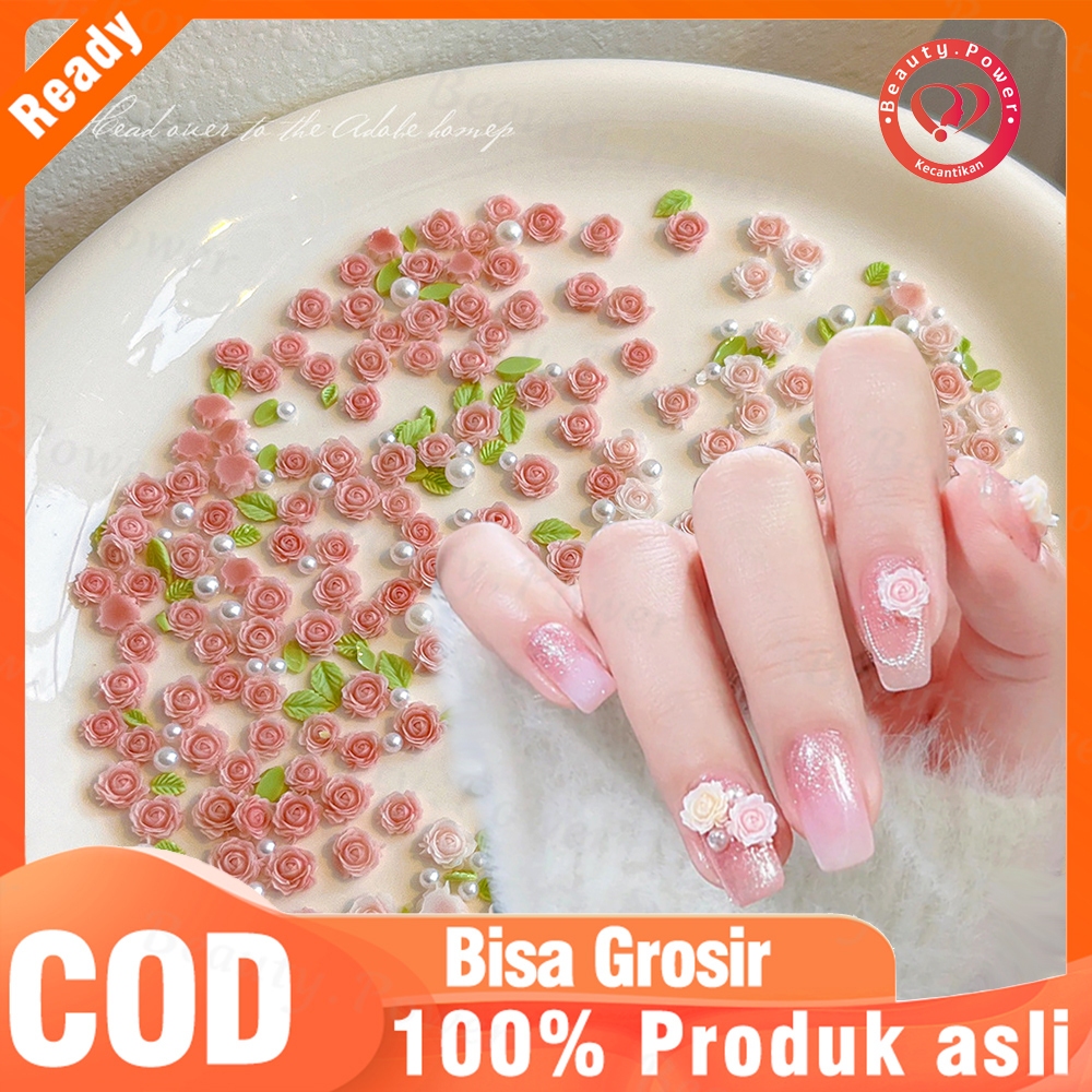 Jual Aksesoris Kuku Mawar Resin Kuku Rose Nail Accessories 30~40pcs/pack | Shopee Indonesia
