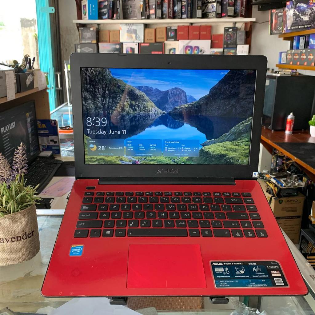 Jual LAPTOP ASUS X453M RAM 4GB SSD 128GB | Shopee Indonesia