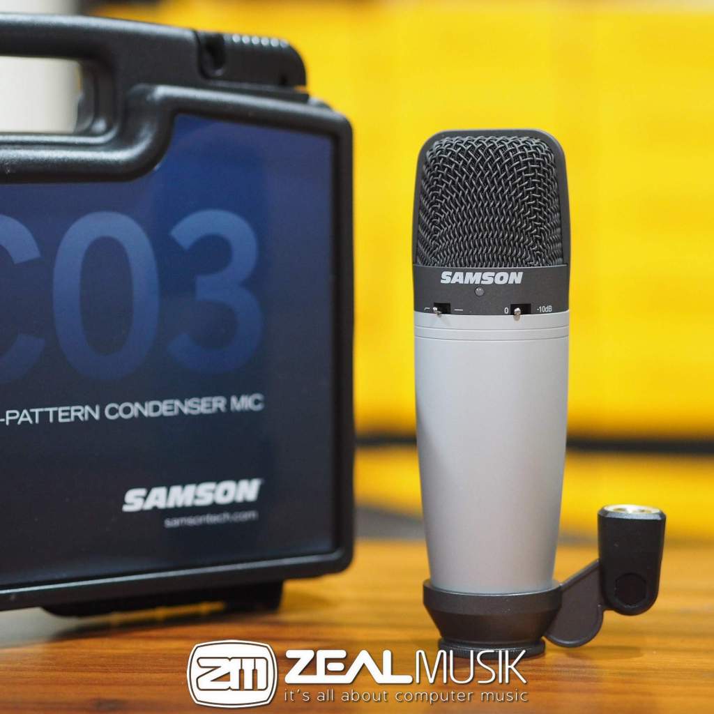 Jual SAMSON C03 - Microphone Condenser Multipolar Pattern With Hardcase ...
