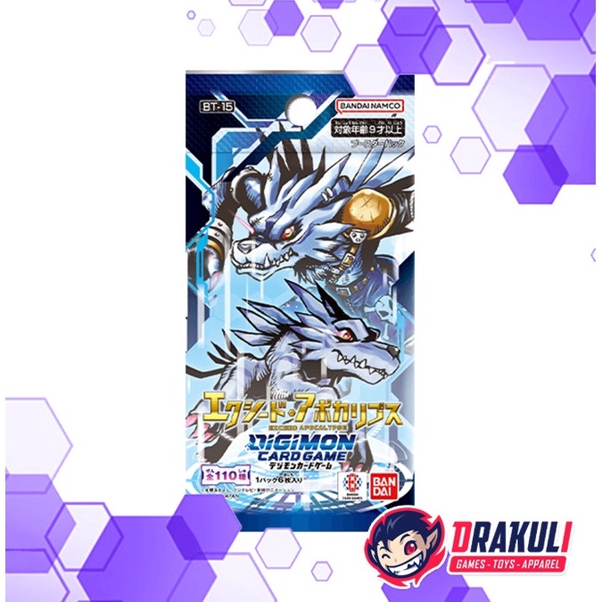 Jual HEBOH Digimon Card Game Booster Pack Exceed Apocalypse BT15 ...