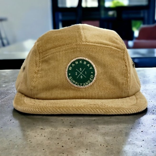Jual 5 panel short cap/visor pendek corduroy wankbay Topi Distro ...