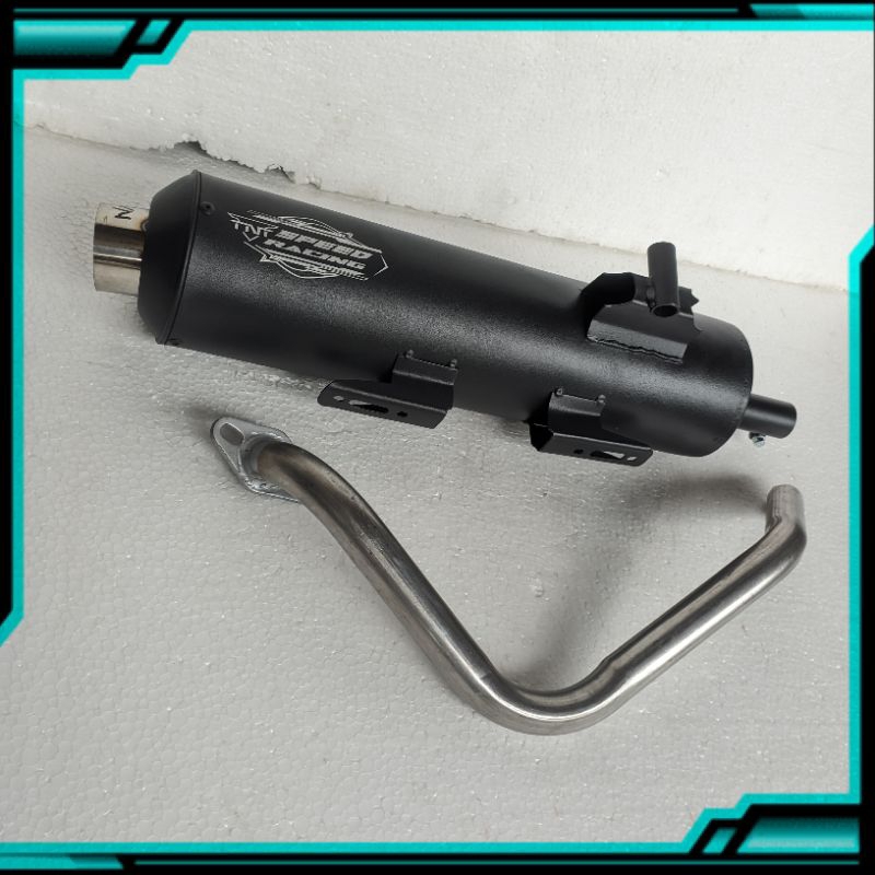 Jual knalpot cms cover tnt racing speed original produk all matic ...
