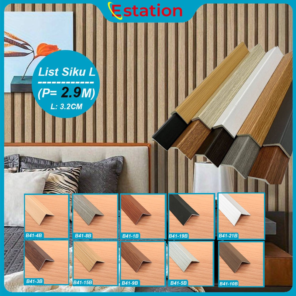 Jual [2,9 METER] LIST SUDUT SIKU L WPC WALLPANEL/ LIST PENUTUP WPC PER ...