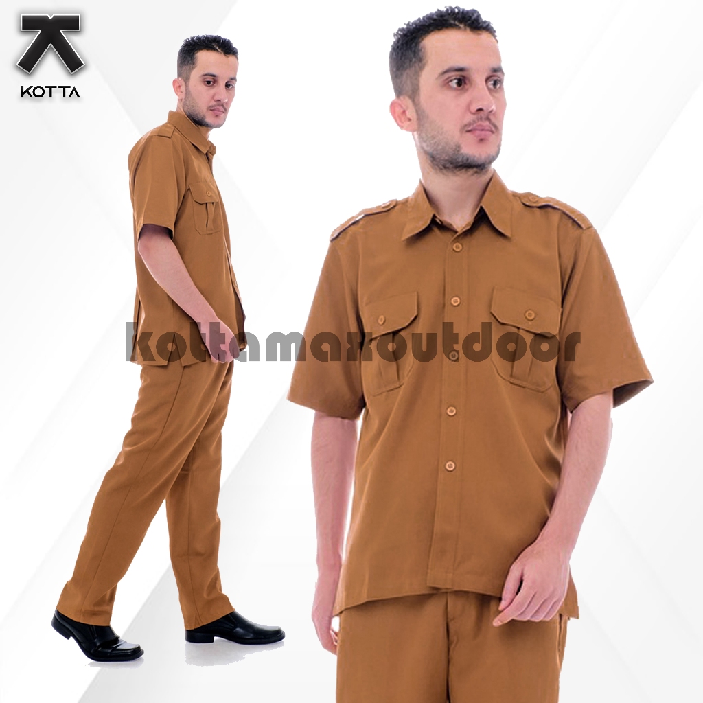 Jual Seragam Setelam Baju PNS ASN Pemda Pria Baju Pdh Pegawai Negeri ...
