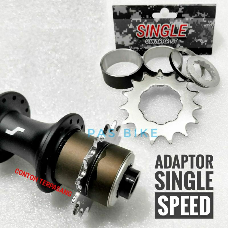 Jual Adaptor Single Speed Hub 7 Speed s/d 11 Speed Sepeda Minitrek MTB ...