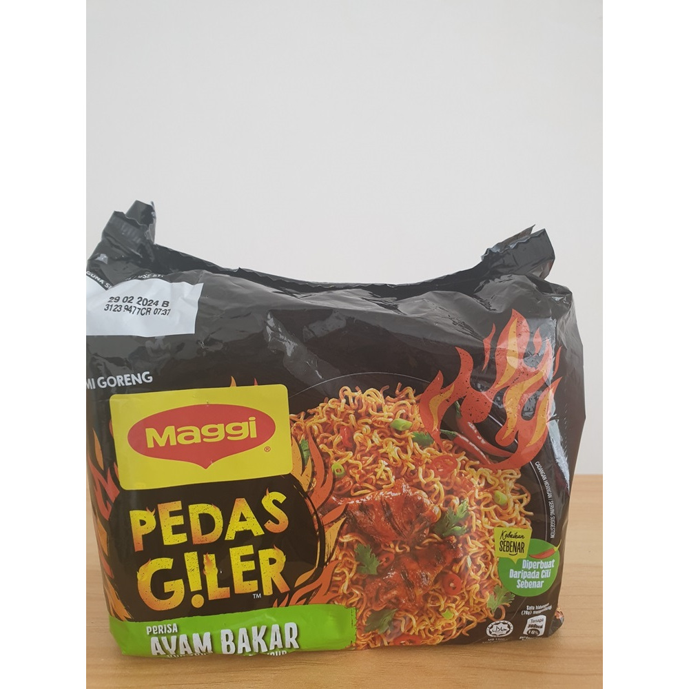 Jual MAGGI MIE GORENG GILER PEDAS 2 VARIAN RASA | Shopee Indonesia