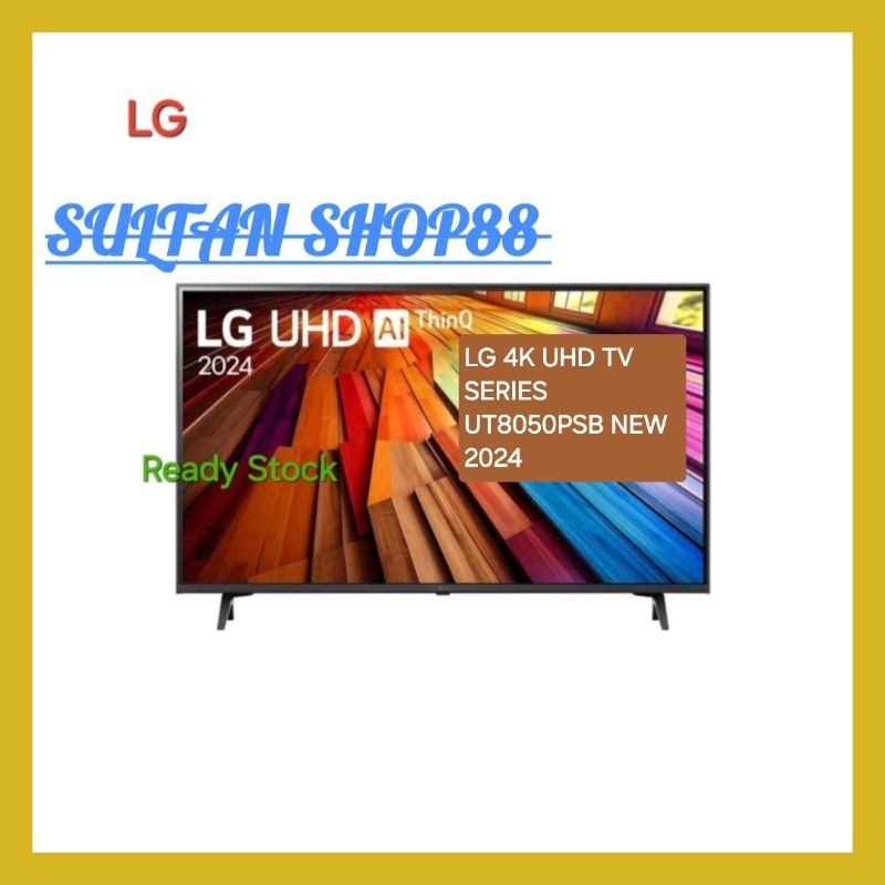 Jual LG 43UT8050PSB 43 INCH 4K UHD HDR 10 SMART TV NEW SERIES 2024 I LG ...