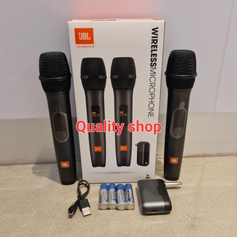 Jual Mic Wireless Microphone / Mic Set Bluetooth ORIGINAL | Shopee ...