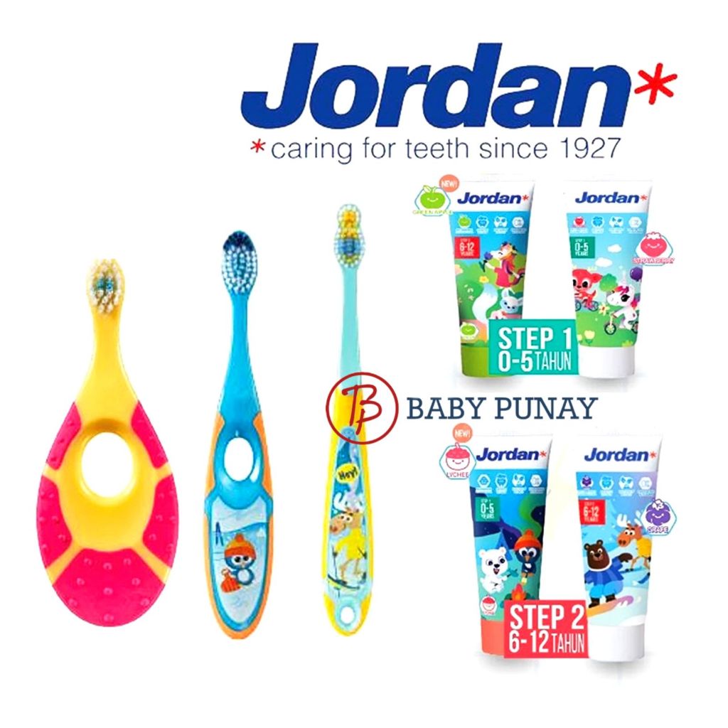 Jual Sikat Gigi Anak Jordan/ Baby Toothbrush Sikat Gigi Bayi Jordan ...