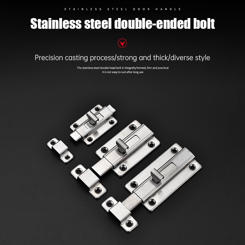 Jual Selot Pintu Stainless 2/3/4 Inci / Grendel pintu stainless/ Slot ...