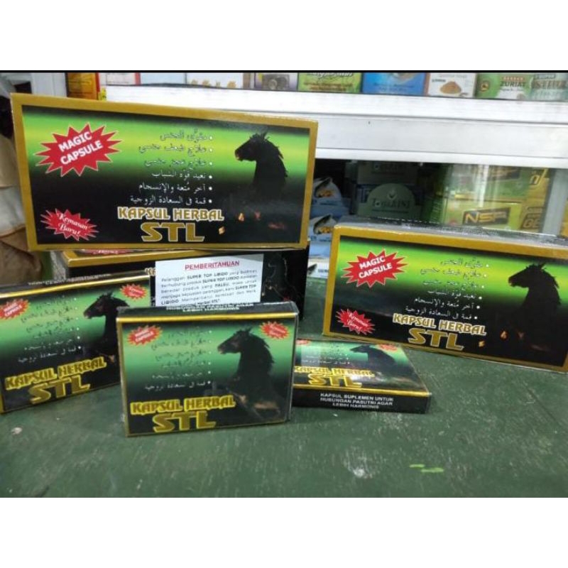 Jual STL kapsul herbal / kapsul kuat tahan lama original | Shopee Indonesia