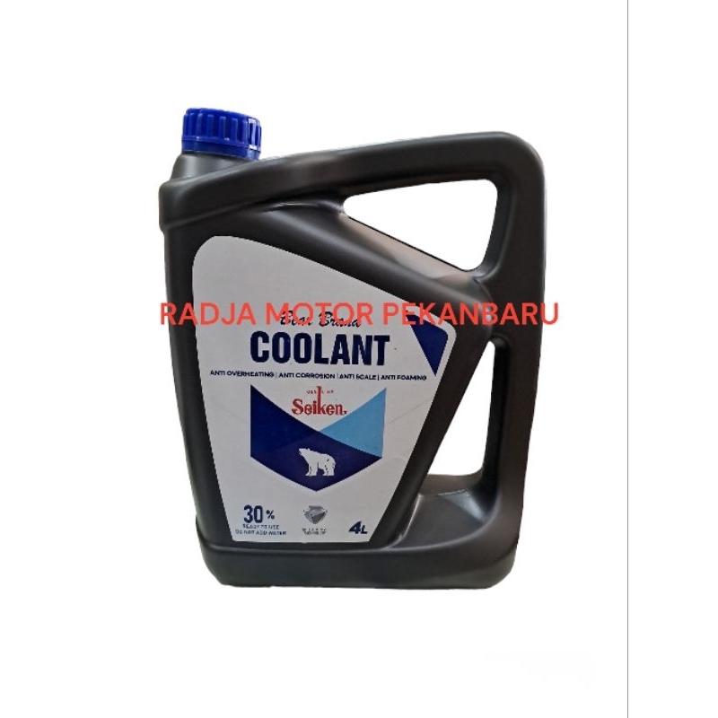 Jual Air radiator COOLANT biru 30% SEIKEN 4 liter | Shopee Indonesia