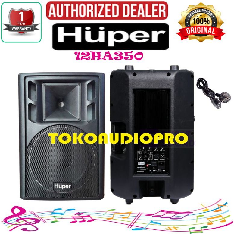 Jual Huper 12HA350 2-Way Speaker Aktif 12-HA350 12HA-350 | Shopee Indonesia
