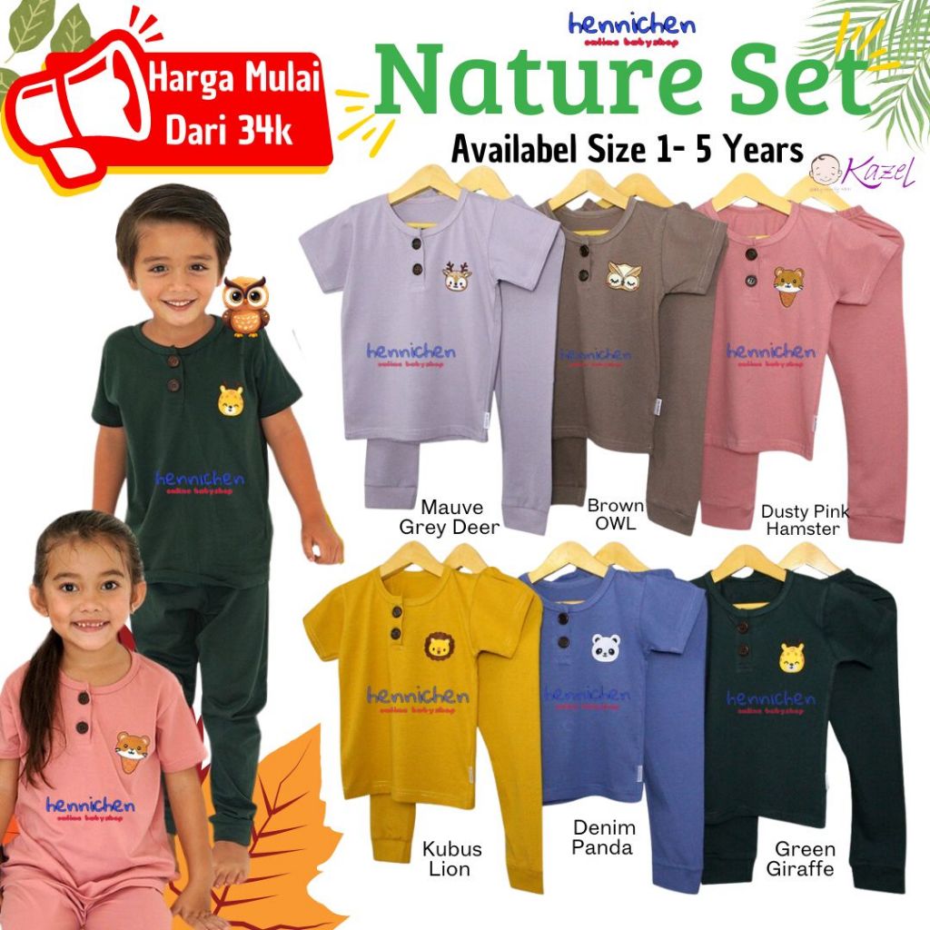 Jual HARGA AMBYAR NEW ITEM KAZEL NATURE SET BORDIR SETELAN LENGAN PENDEK CELANA PANJANG PAKAIAN ...