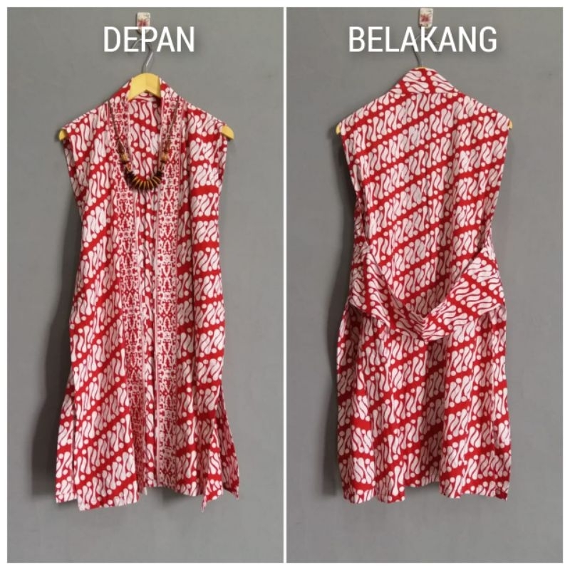 Jual Bolero Batik Vest Cardigan Bolero Batik Outer Eksklusif Batik ...