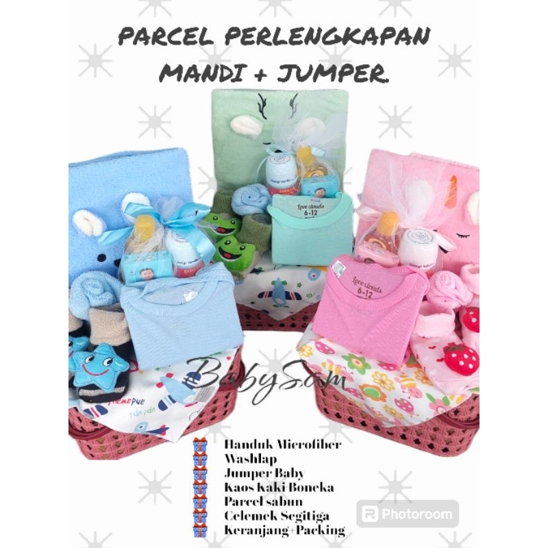 Jual Hampers Bayi Newborn Parcel Keranjang || Kado Kelahiran Bayi ...