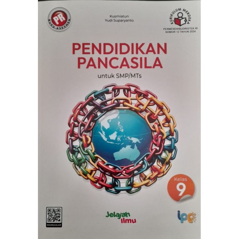 Jual Buku LKS / PR Interaktif Pendidikan Pancasila kelas 9 smt 1 dan 2 (Kurikulum Merdeka ...