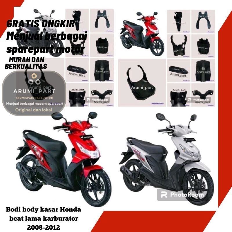 Jual Promo Paket fullset lengkap body bodi kasar honda beat new karbu ...
