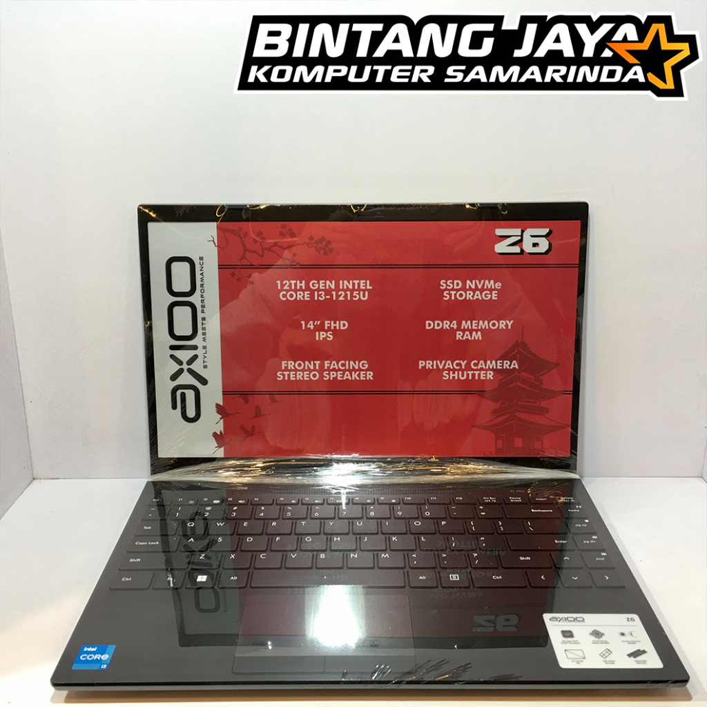 Jual Laptop Axioo MyBook Z6/Intel Core i3-1215U/8GB/256GB SSD/14"FHD/WIN 11 | Shopee Indonesia