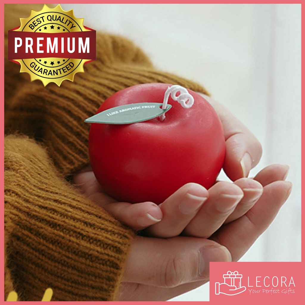 Jual LECORA AROMATHERAPY CANDLE Apple Edition Lilin Aromaterapi Aroma ...