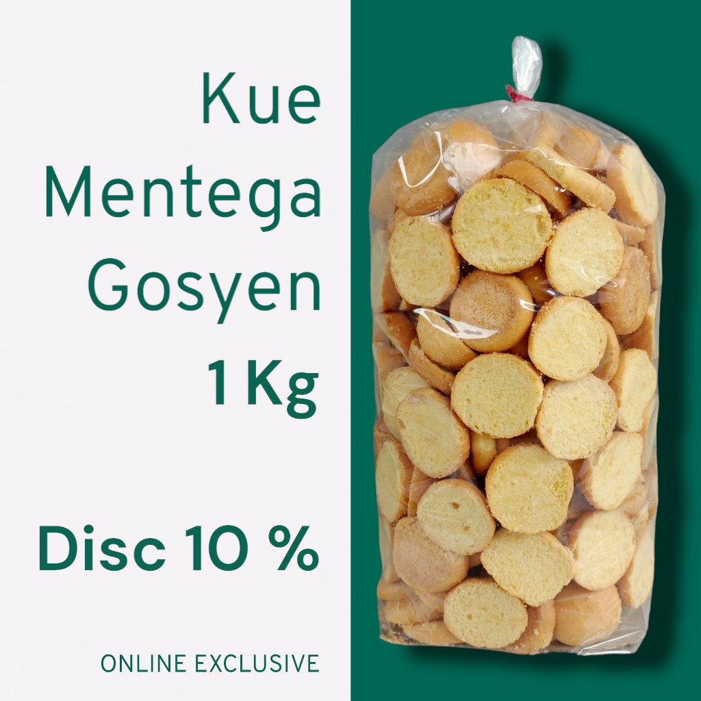 Jual Cemilan kue kering / gosyen mentega isi 1kg termurah cemilan ...