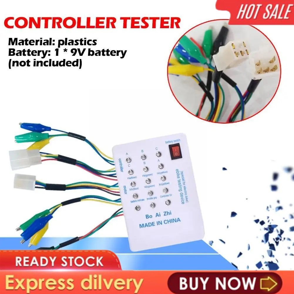 Jual Electro Car E-Bike Scooter Brushless Motor Controller Tester 24V ...