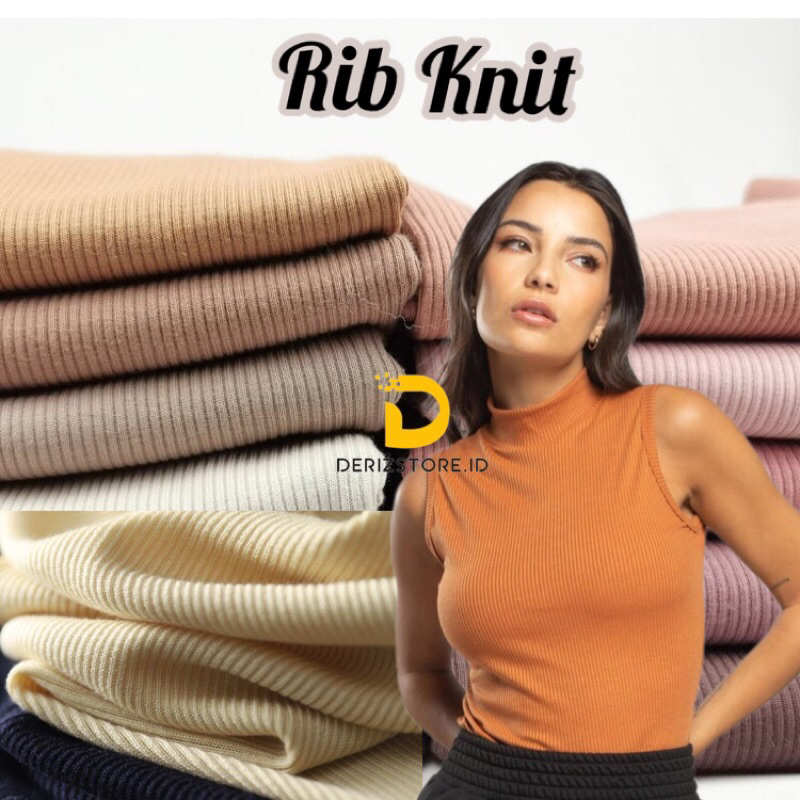Jual KAIN RIB KNIT | BAHAN KAIN RIB KNIT PER 1 KG | Shopee Indonesia