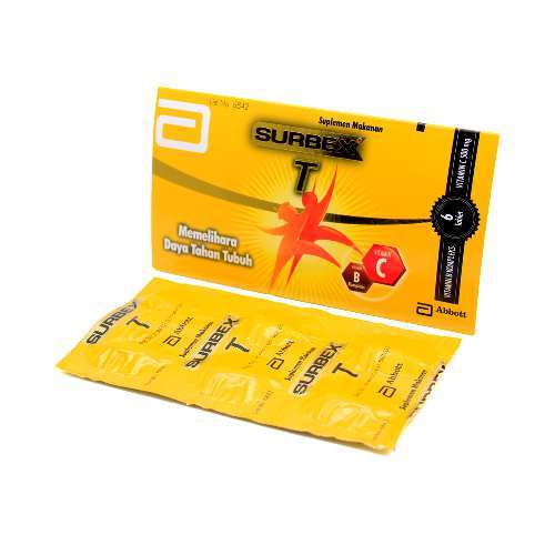 Jual SURBEX T Vitamin B Kompleks Dan Vitamin C - Multivitamin | Shopee ...