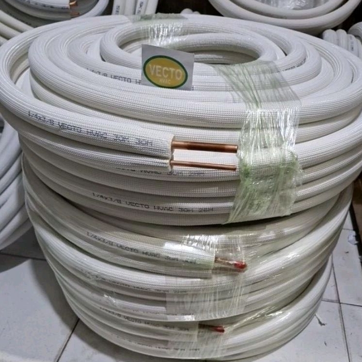 Jual Pipa Ac Vecto 1/2pk 3/4pk 1pk HARGA PERMETER | Shopee Indonesia