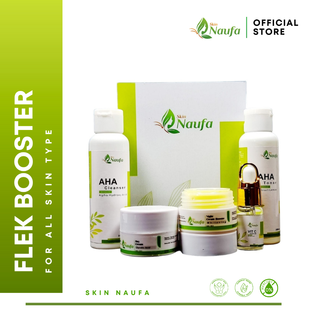 Jual Skin Naufa Paket Flek Booster Untuk Flek Tebal Membandel | Shopee ...