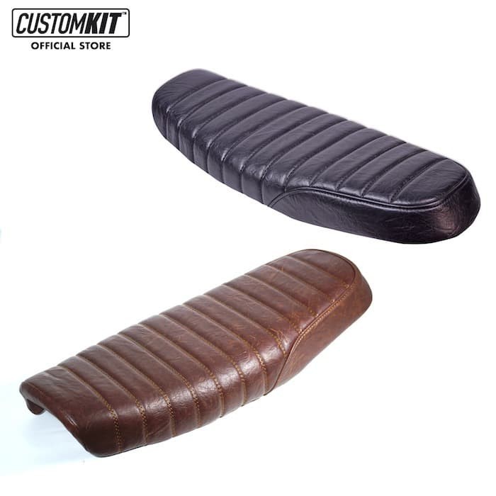 Jual Jok Tracker Kawasaki W175 - Motif Garis - CustomKit | Shopee Indonesia