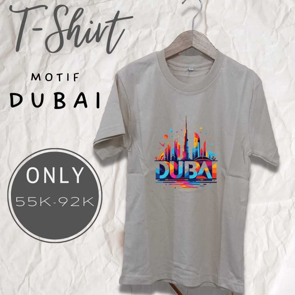 Jual Kaos Oleh-oleh Souvenir Dubai Destinasi Wisata Kota Negara Populer ...