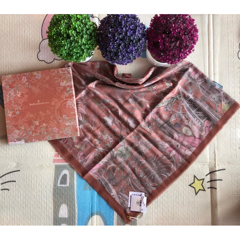 Jual Buttonscarves DUbai Voil Square - Squad (new)(co shopee vidio ...