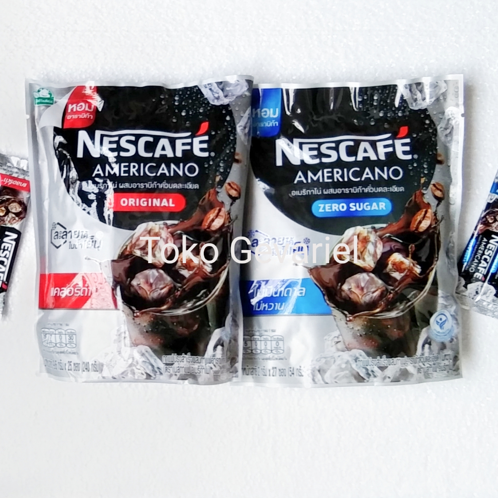 Jual Nescafe Americano Original & Zero Sugar | Shopee Indonesia