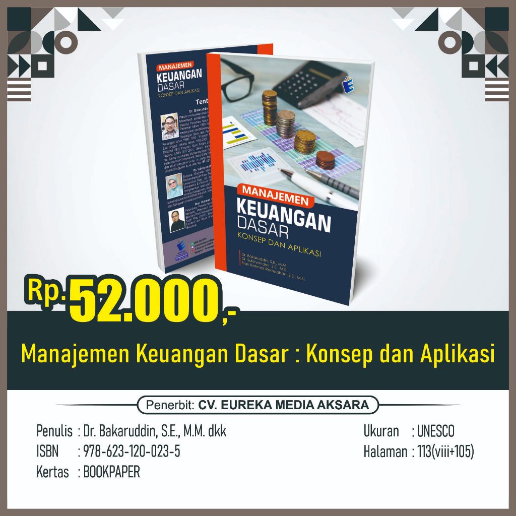 Jual Manajemen Keuangan Dasar : Konsep dan Aplikasi | Shopee Indonesia