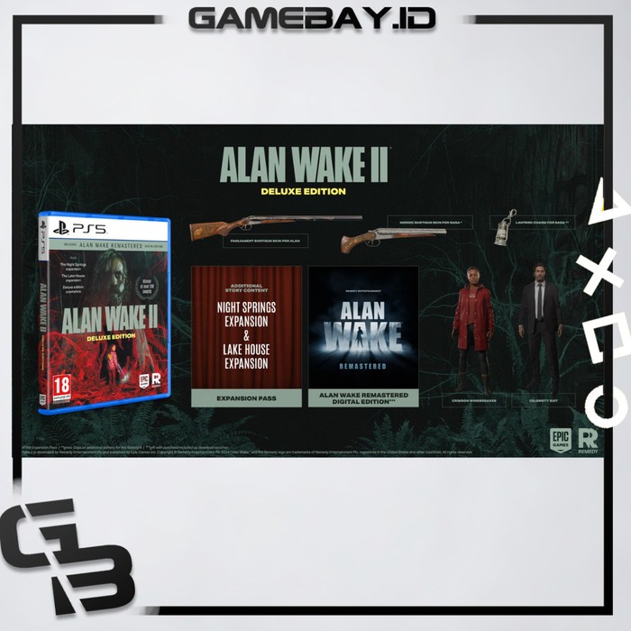 Jual PS5 Alan Wake 2 Deluxe Edition | Shopee Indonesia