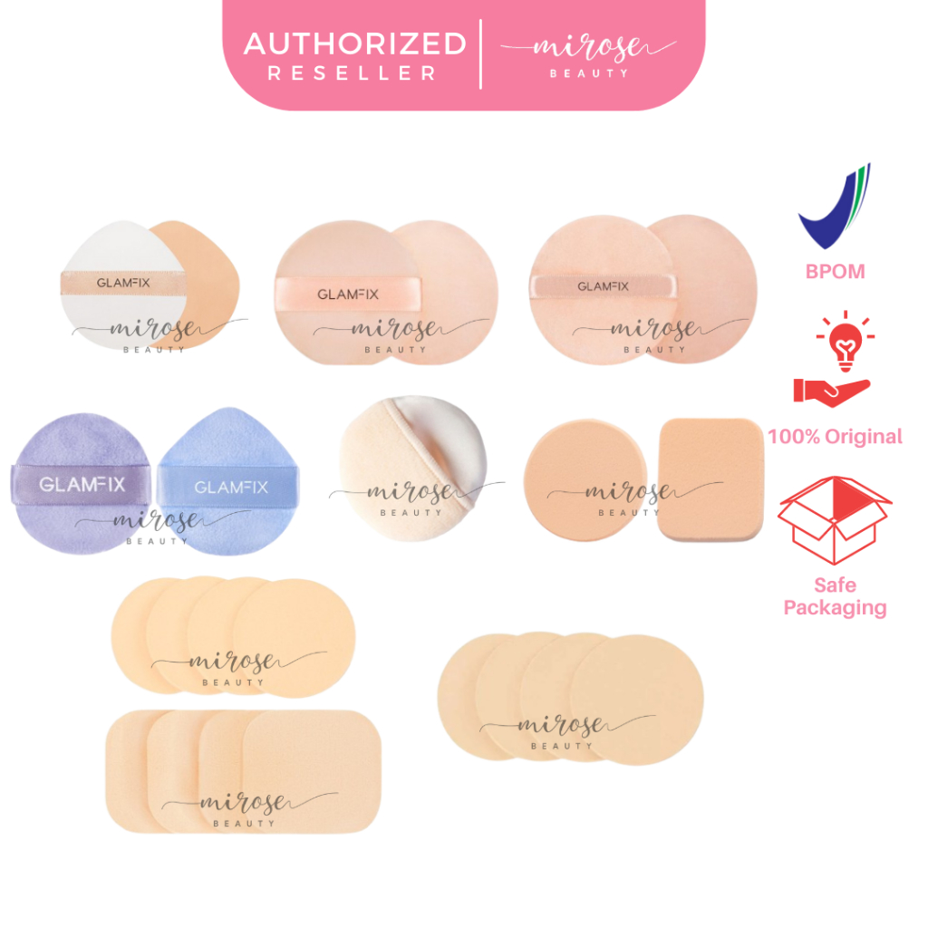 Jual YOU GLAMFIX Professional Flawless Aircushion Puff | Compact Powder ...