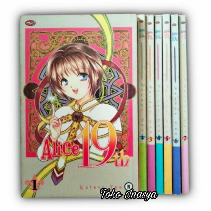 Jual MANGA / KOMIK ALICE 19TH (BY WATASE YUU) FULLSET VOLUME 1-7 TAMAT ...