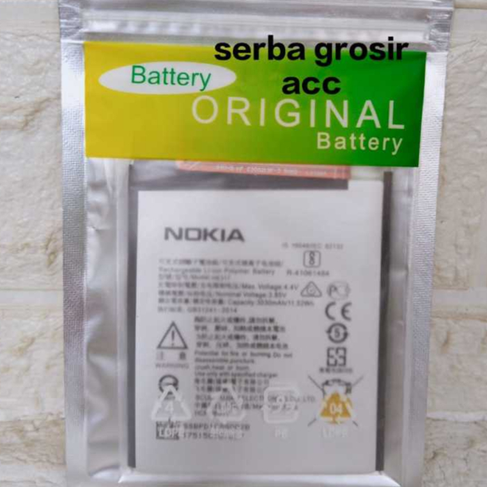 Jual Baterai Original NOKIA 6 / TA-1021 / TA-1033 / TA-1000 / TA-1003 ...