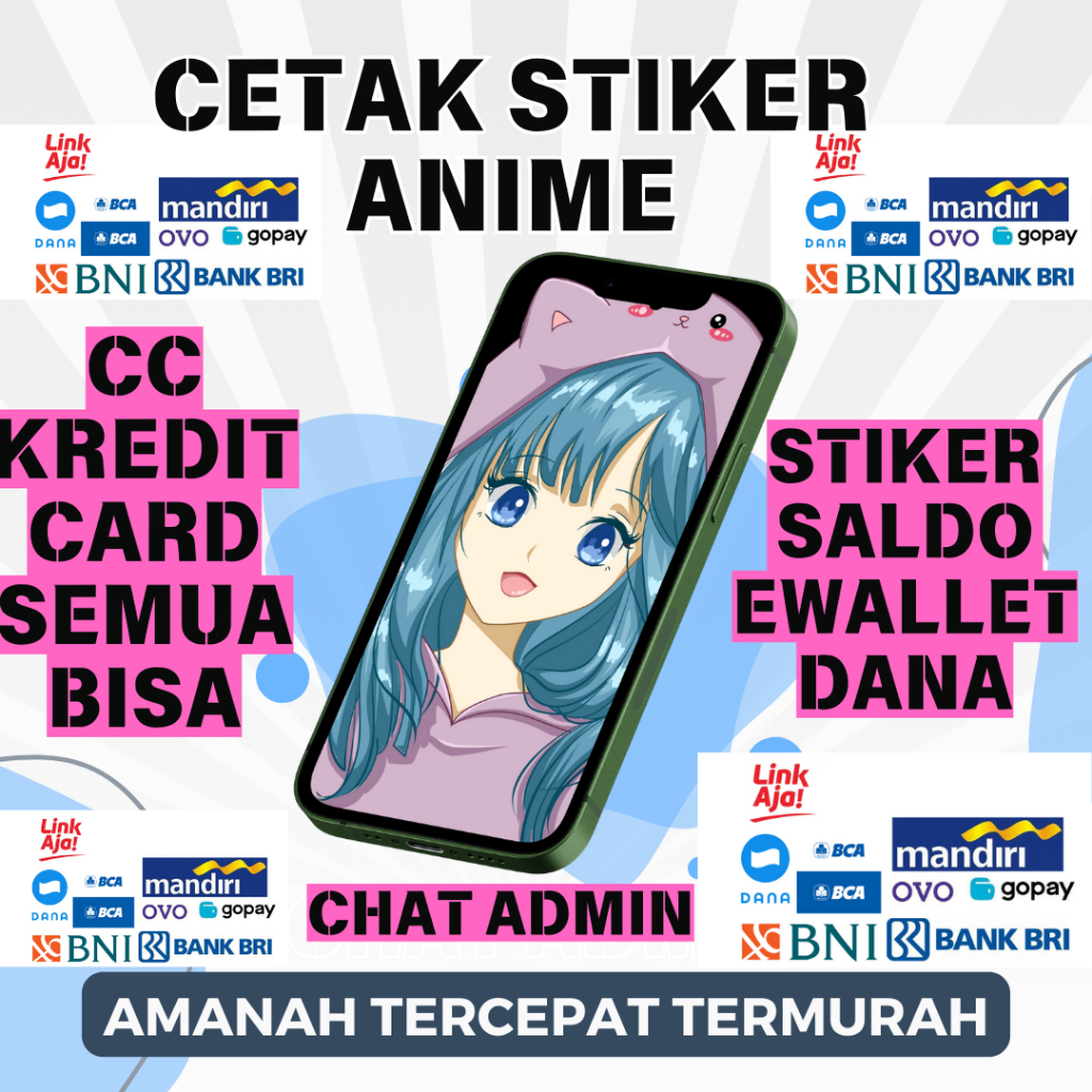 Jual CETAK STIKER ANIME SUKA-SUKA | BISA PAKAI APA AJA| | Shopee Indonesia