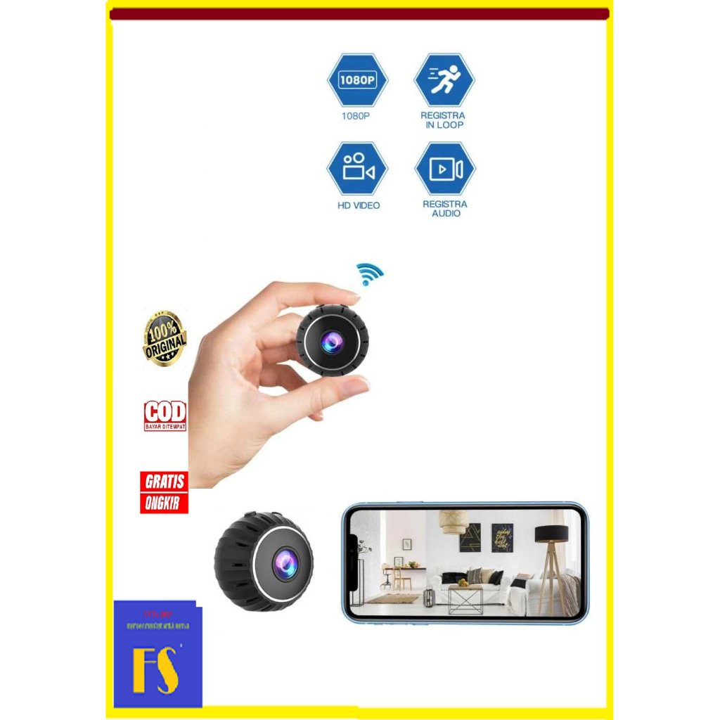 Jual Cctv Mini IP Camera IR Sensor 1080P - Zuidid X10 | Shopee Indonesia