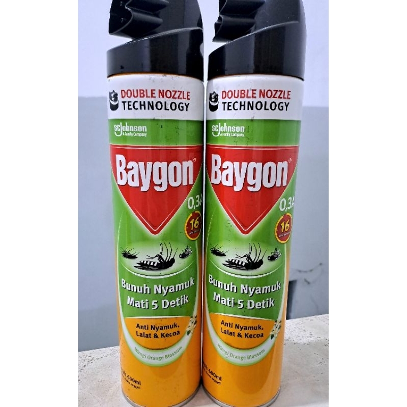 Jual BAYGON - ORANGE BLOSSOM, GREEN TEA dan TEA BLOSSOM - 600ml - BUNUH ...