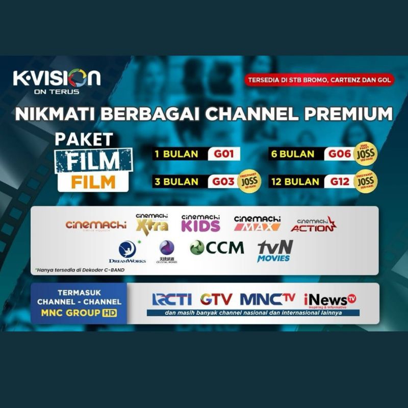 Jual Paket film k vision | Shopee Indonesia