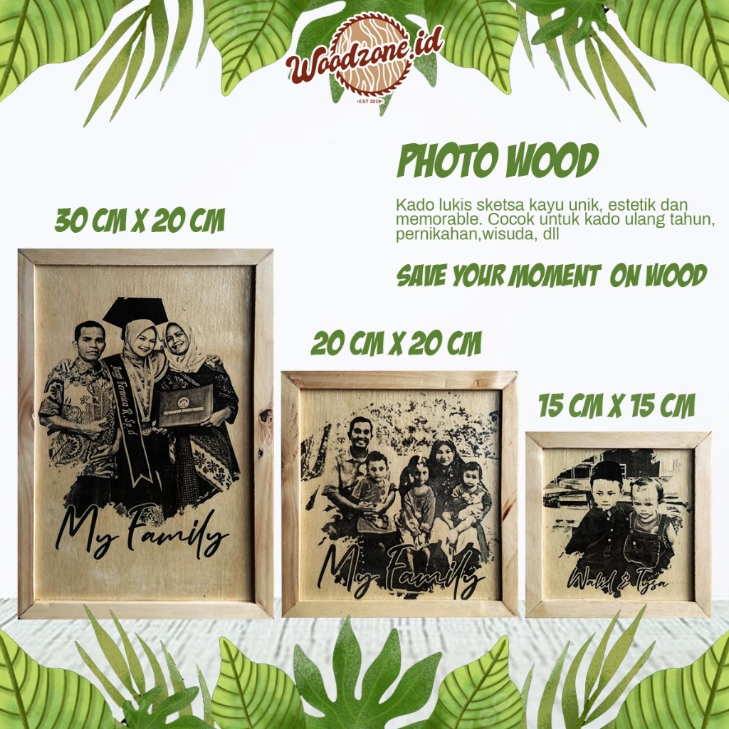 Jual Kado Lukis Sketsa Kayu - Kado Wisuda, Pernikahan, Ulang Tahun ...