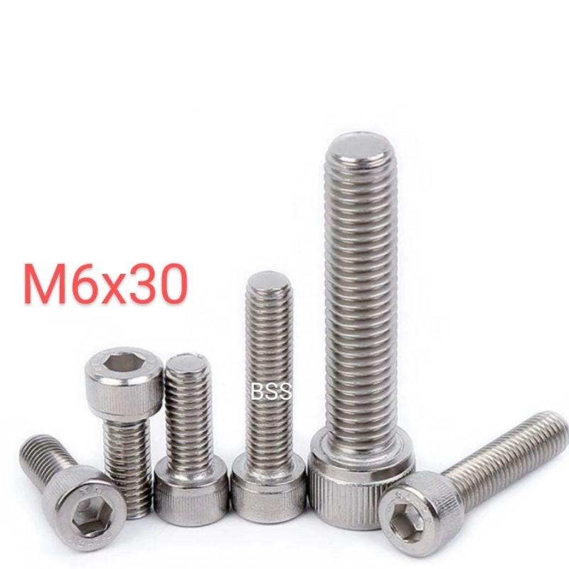 Jual Baut L Stainless Steel 304 M6 x 30mm | Shopee Indonesia