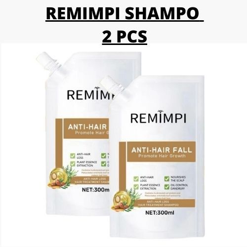 Jual ISI 2 PCS REMIMPI Shampoo Hair Loss Treatment Mengurangi Rambut ...