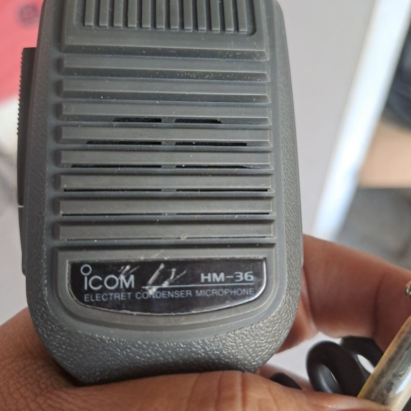 Jual Extramic Hm36 buat icom ic718 Mic icom hm-36 | Shopee Indonesia