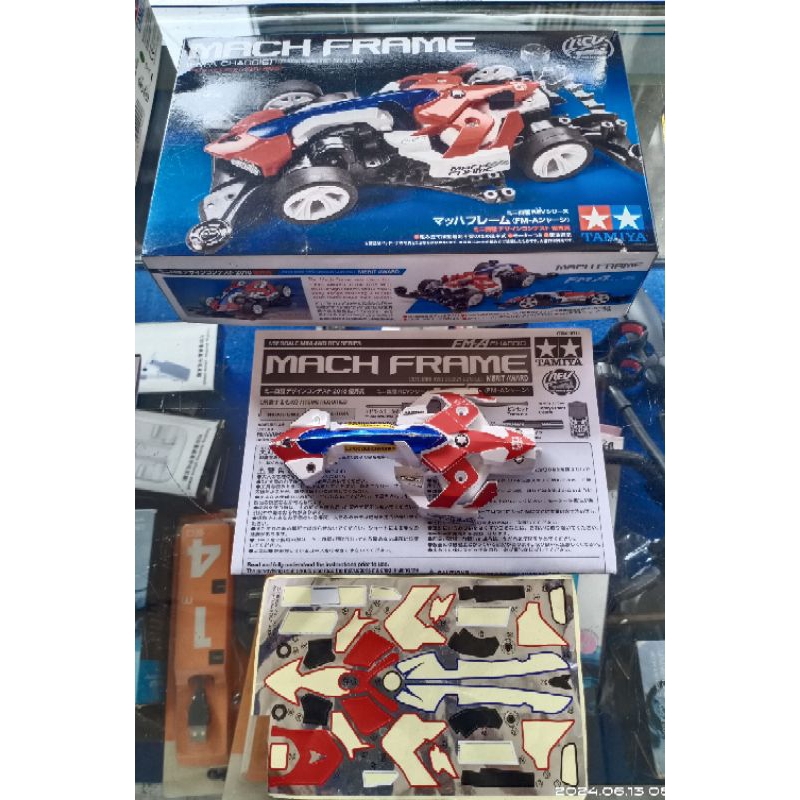 Jual TAMIYA 18714 Machframe Body original los part fma chassis | Shopee ...